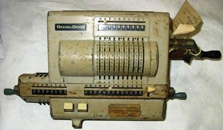 Adding machine [Odhner] - Museum of Transport and Technology, New Zealand