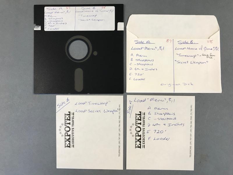 Floppy Disk [Compilation of Commodore 64 Games] - Museum of Transport ...