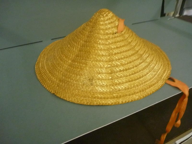 Hat [Conical Asian] - Museum of Transport and Technology, New Zealand