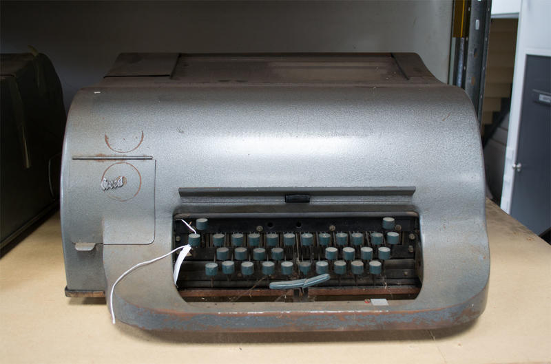 Teleprinter [Creed] - Museum of Transport and Technology, New Zealand