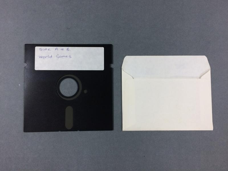 Floppy Disk [Game: World Games] - Museum of Transport and Technology ...