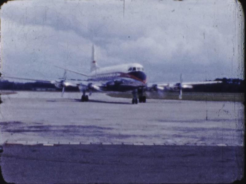 [Zoo animals and NAC Vickers Viscount on runway] - Museum of Transport ...