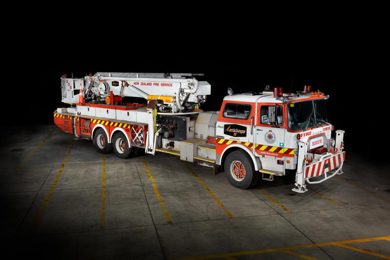 Fire Engine [Mack Baker Aerialscope] - Museum of Transport and ...