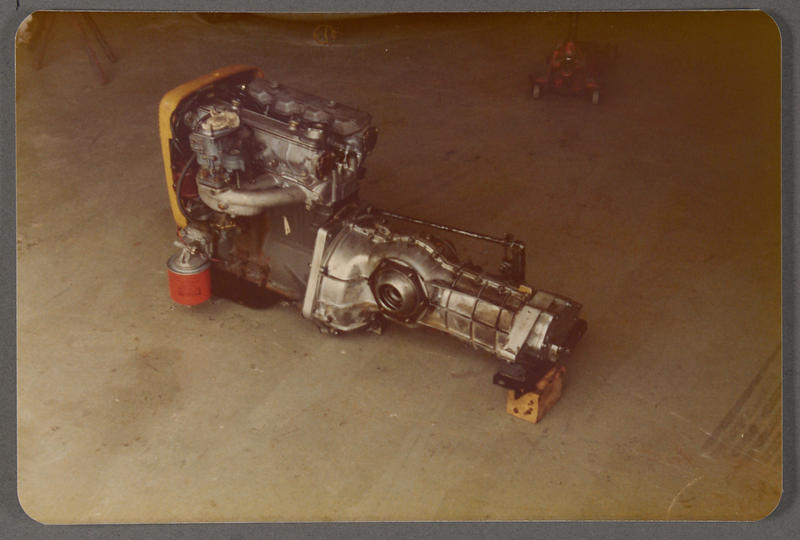 [Heron MJ1 engine] - Museum of Transport and Technology, New Zealand