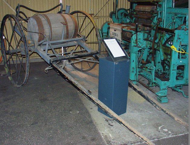 Horse drawn agricultural sprayer / Tip Dray - Museum of Transport and ...