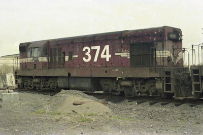 Photograph of DA 374 locomotive - Museum of Transport and Technology ...