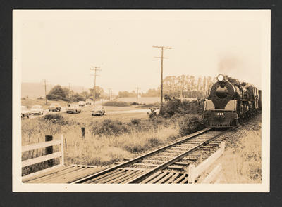 [NZR locomotive Ja1275 on track] - Museum of Transport and Technology ...