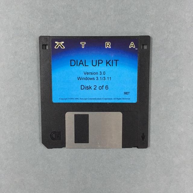 Floppy Disk [Dial Up Kit] - Museum of Transport and Technology, New Zealand