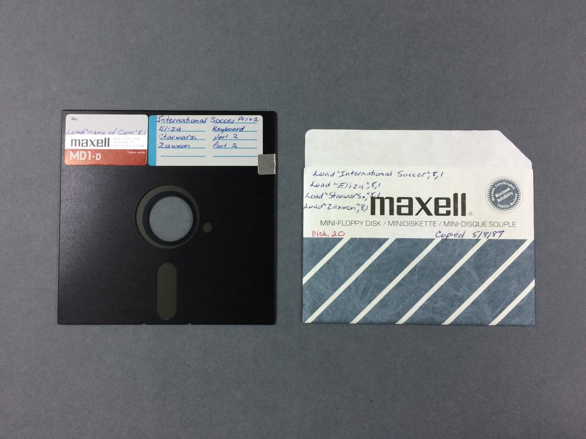 Floppy Disk [Compilation of Games for Commodore 64] - Museum of ...