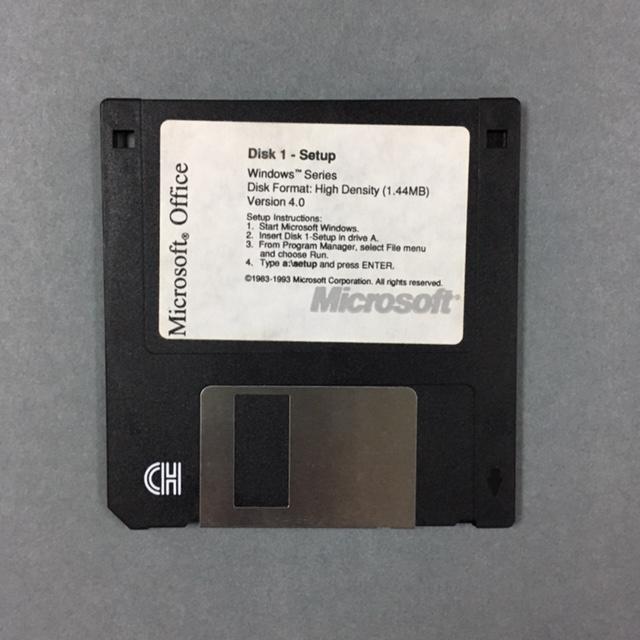 Floppy Disk [Microsoft Office Disk 1] - Museum of Transport and ...