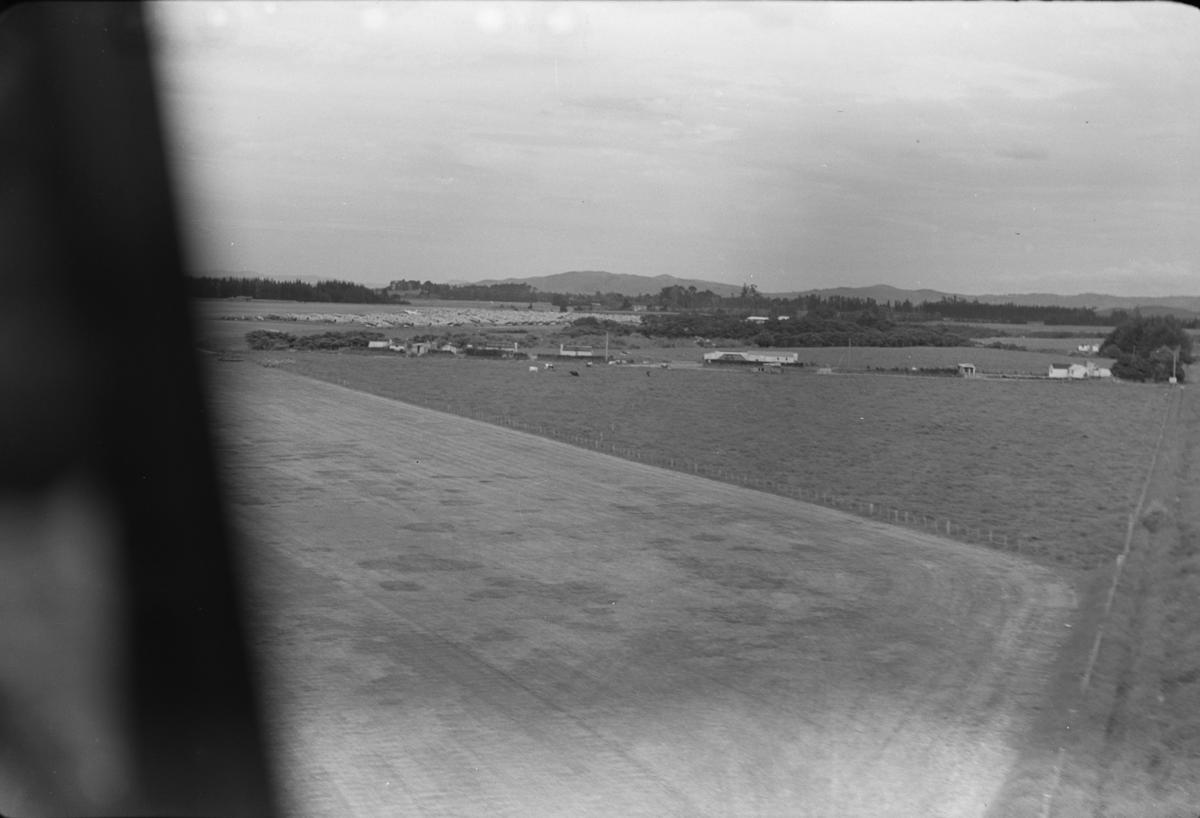 Rukuhia Aerodrome taken 24 June 1950 showing Royal New Zealand Air ...