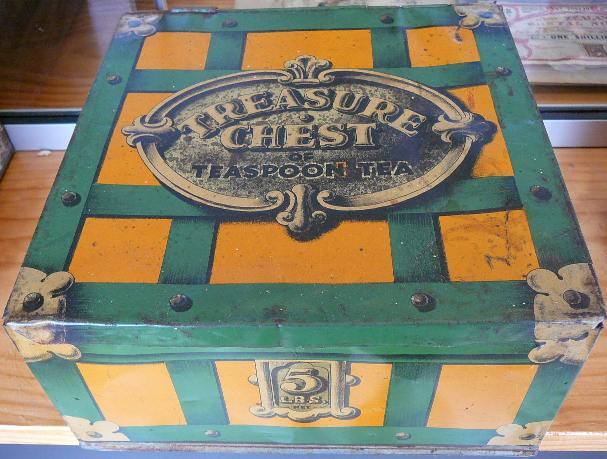 Container [Treasure Chest Teaspoon tea] - Museum of Transport and ...