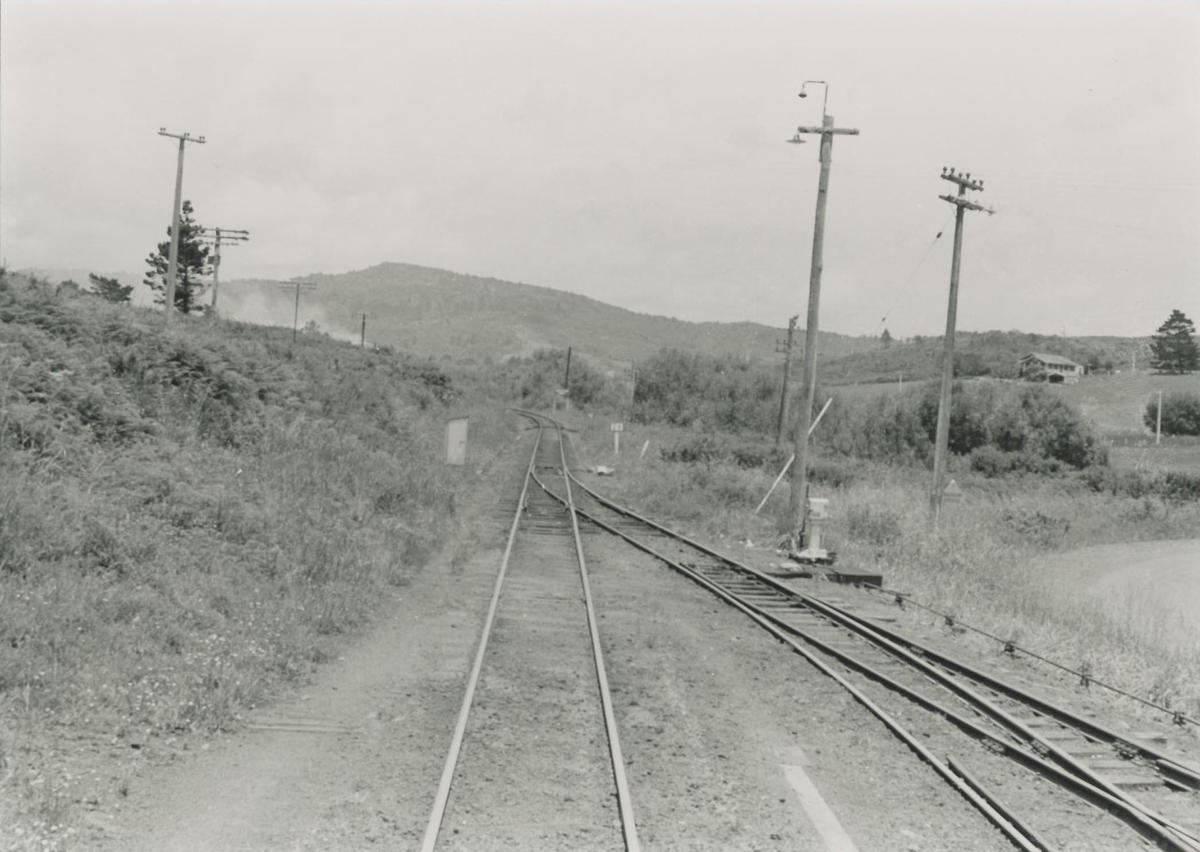 Approach to Waitakere rail station, 1957 - Museum of Transport and ...