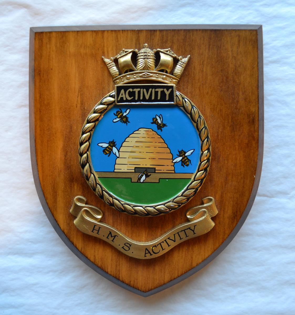 Plaque [Activity HMS Activity] - Museum of Transport and Technology ...