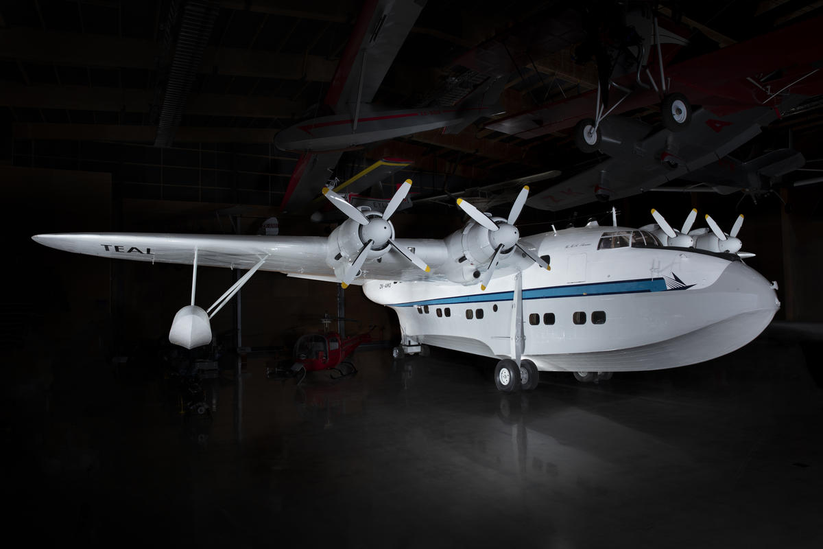 Aircraft [Short S45 Solent Mk 4 Aranui ZK-AMO] - Museum of Transport ...