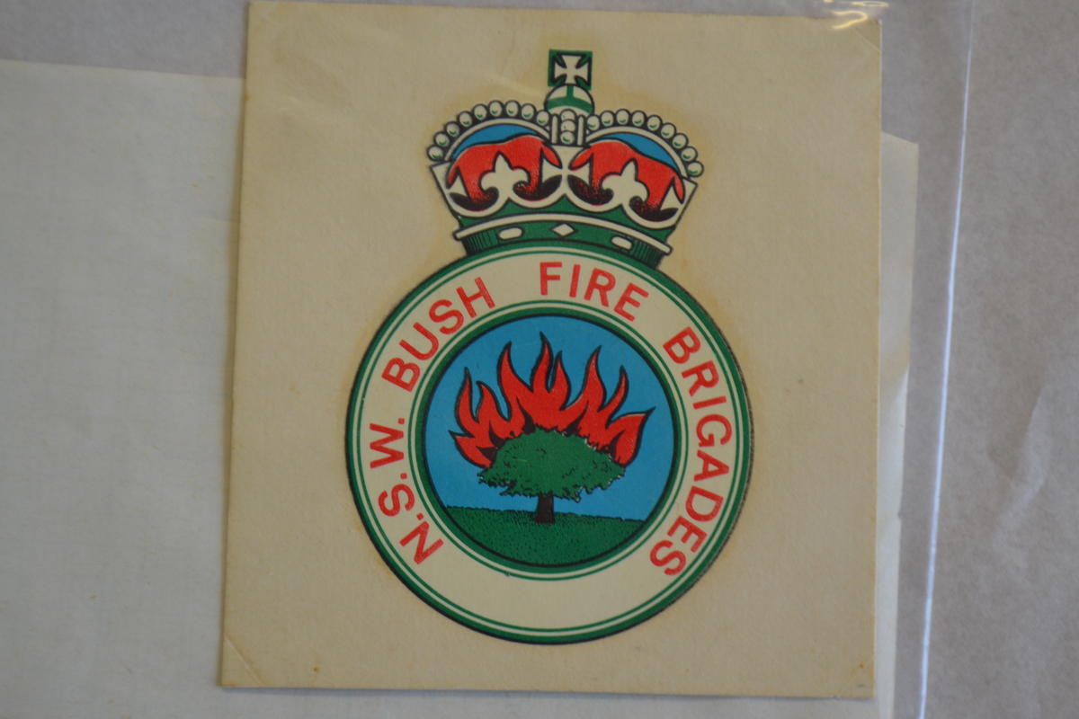 Helmet transfer [New South Wales Bush Fire Brigade] - Museum of ...