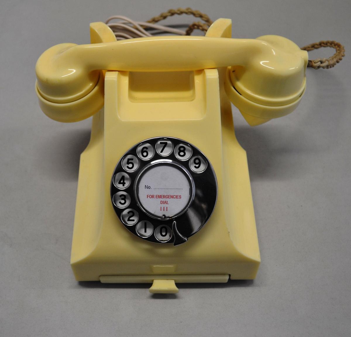 Telephone [Rotary Dial] - Museum of Transport and Technology, New Zealand