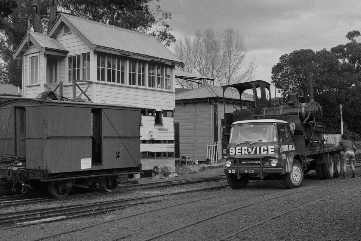 Photograph of MOTAT rail display area - Museum of Transport and ...