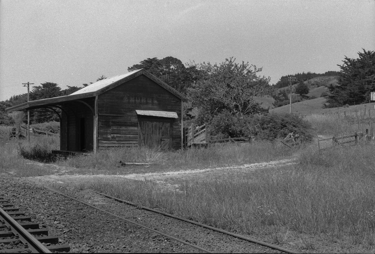 Photograph of goods shed, Ahuroa - Museum of Transport and Technology ...