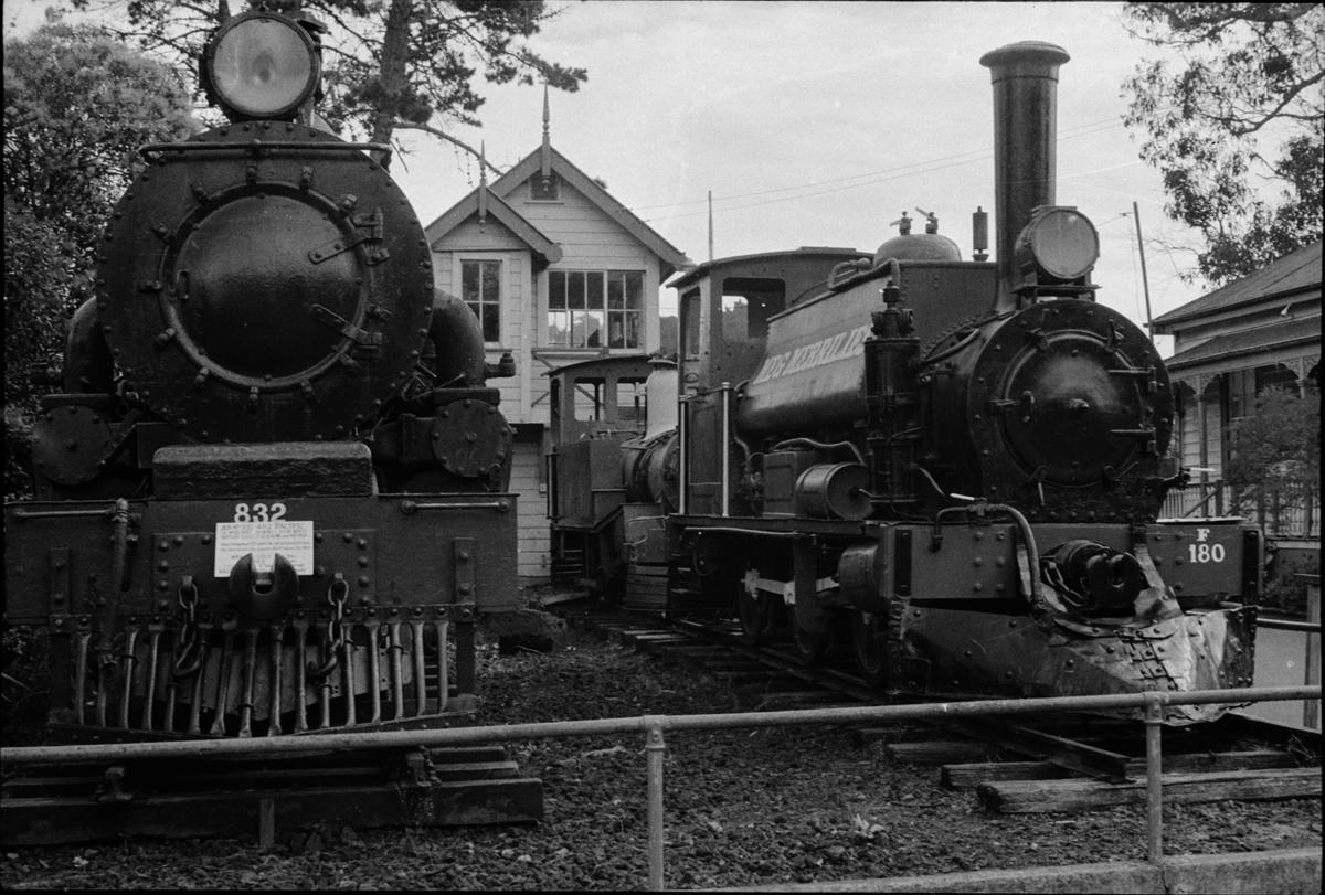 Photograph of locomotives AB 832 and F 180 - Museum of Transport and ...