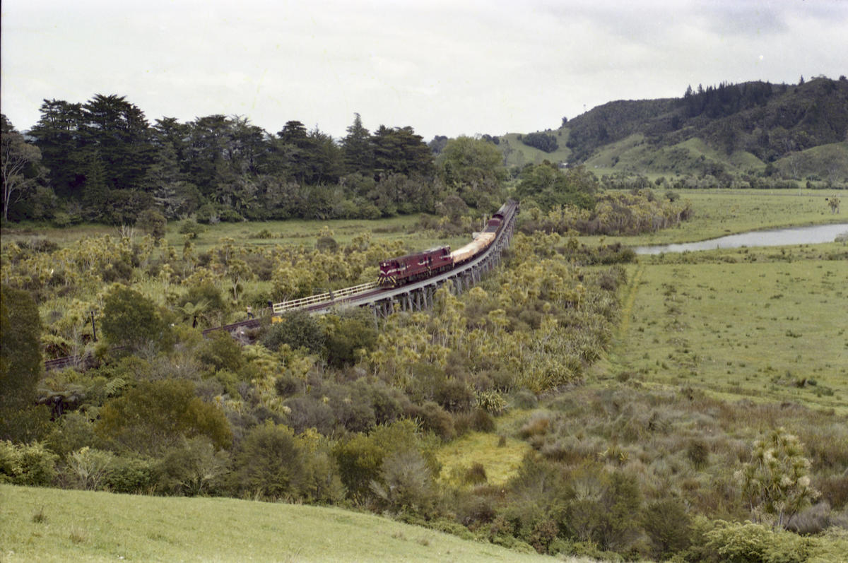 Photograph of two DA locomotives on trestle - Museum of Transport and ...