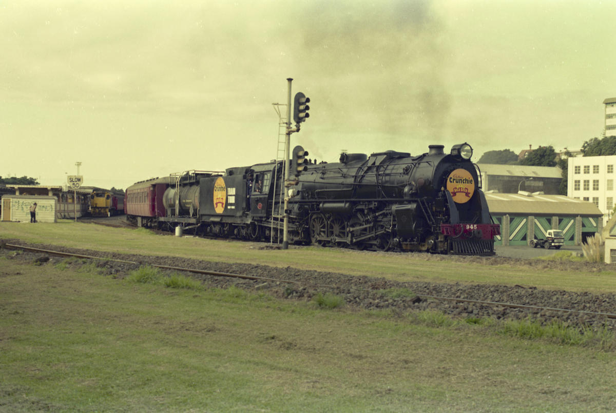 Photograph of locomotive KA 346 with train - Museum of Transport and ...