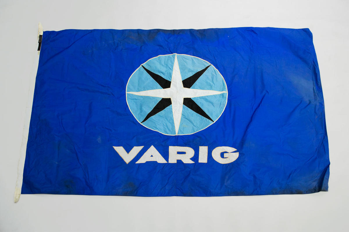Flag [VARIG Airlines] - Museum of Transport and Technology, New Zealand
