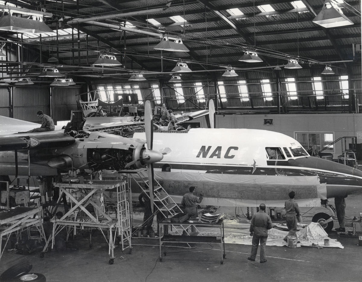 NAC Fokker Friendship - Museum of Transport and Technology, New Zealand