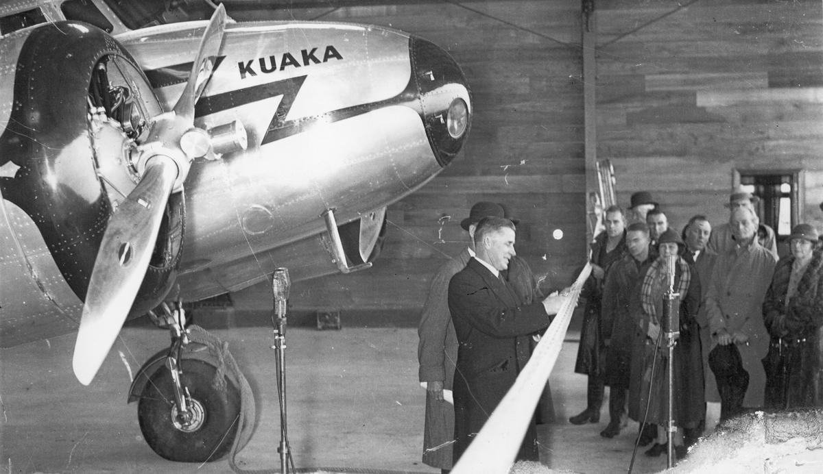 Union Airways Electra - Inaurgural - Museum of Transport and Technology ...