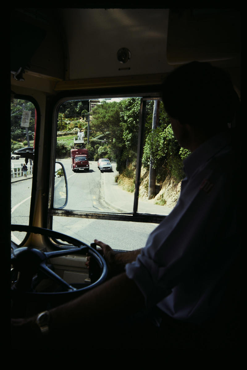 [Wellington Trolley Bus driver] - Museum of Transport and Technology ...