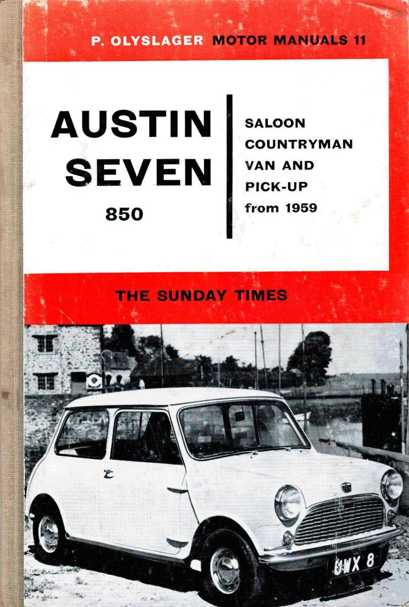 Austin Seven 850 Saloon, Countryman, Van and Pick-up from 1959 Motor ...