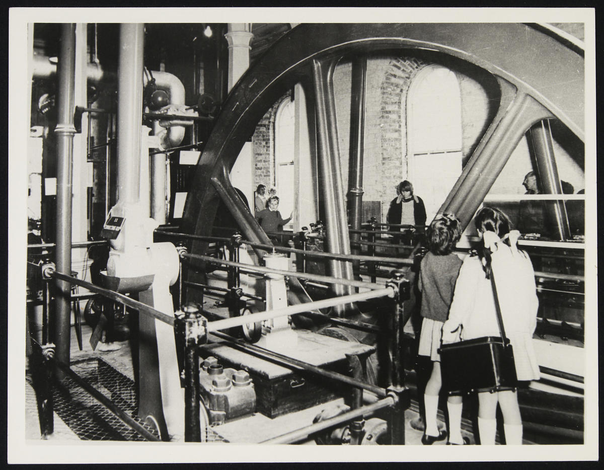Pumphouse : Beam engine - Museum of Transport and Technology, New Zealand