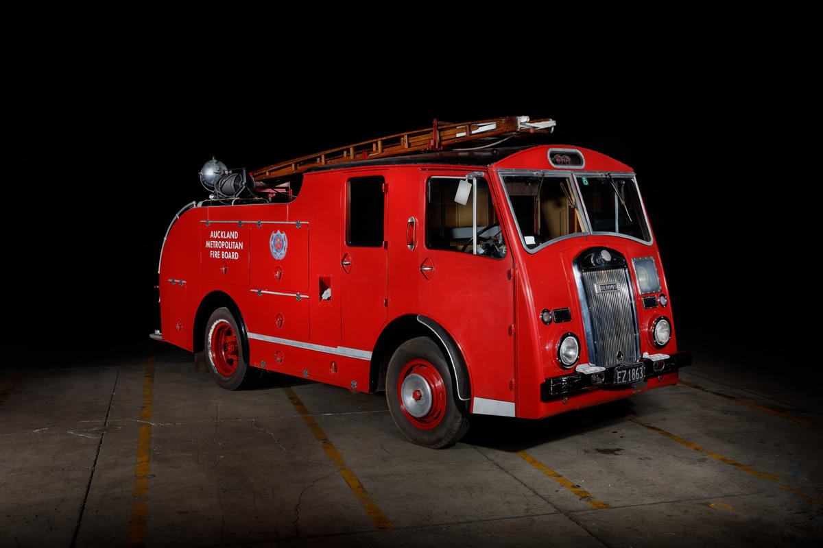 Fire Engine [Dennis F8] - Museum of Transport and Technology, New Zealand