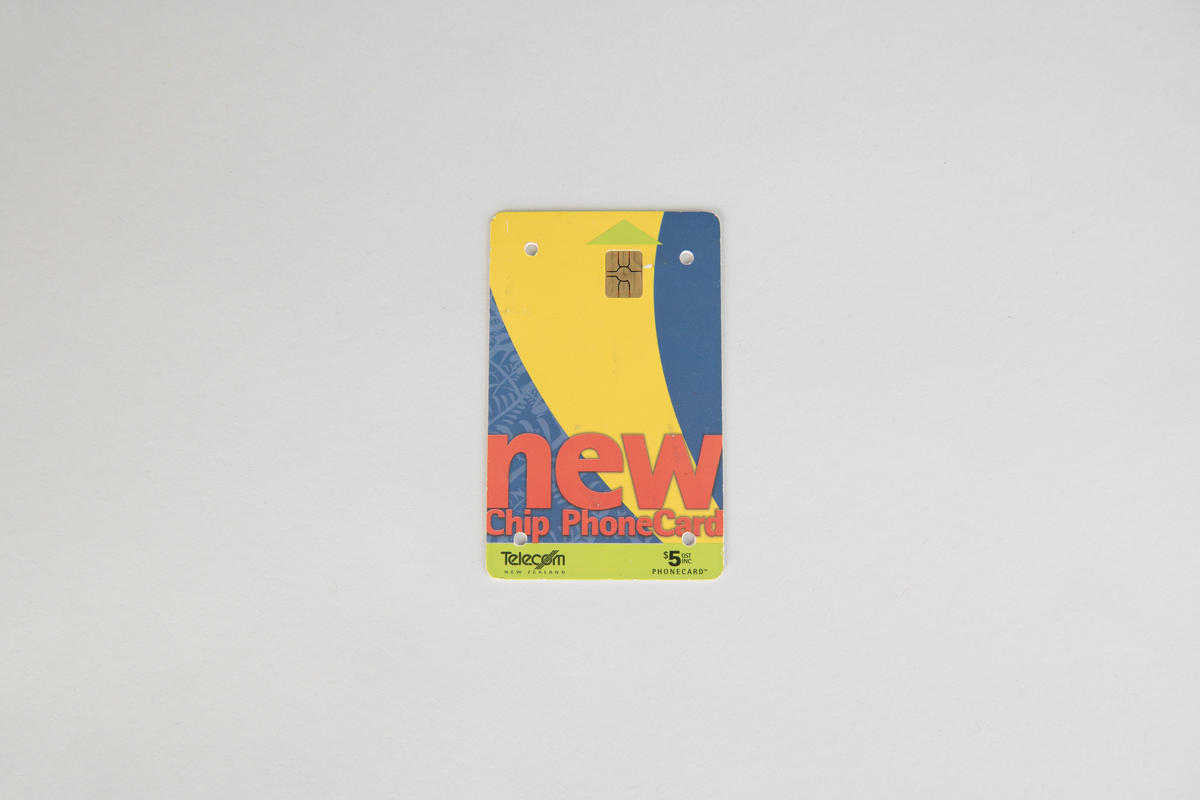 Telephone Card [Telecom] - Museum of Transport and Technology, New Zealand