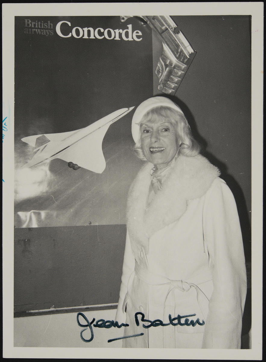 Pioneers of New Zealand Aviation Building : Jean Batten at the opening ...
