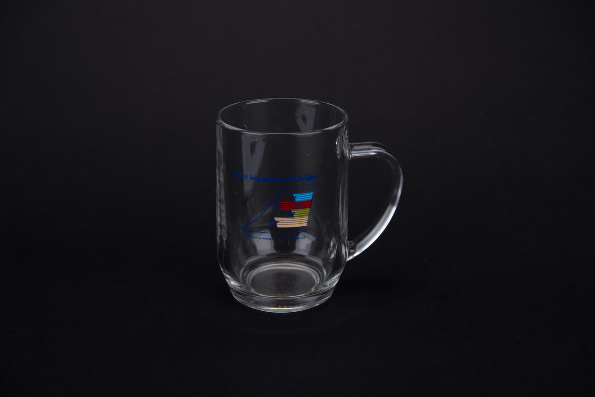 Beer Glass [Ansett International Air Freight] - Museum of Transport and ...