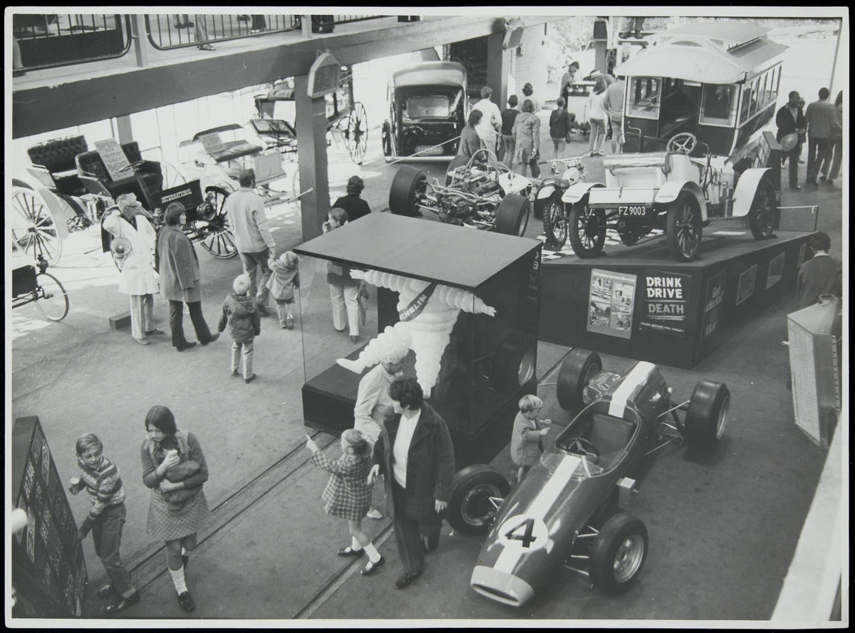 ASB Transport Pavilion : general view of display, 1970's - Museum of ...