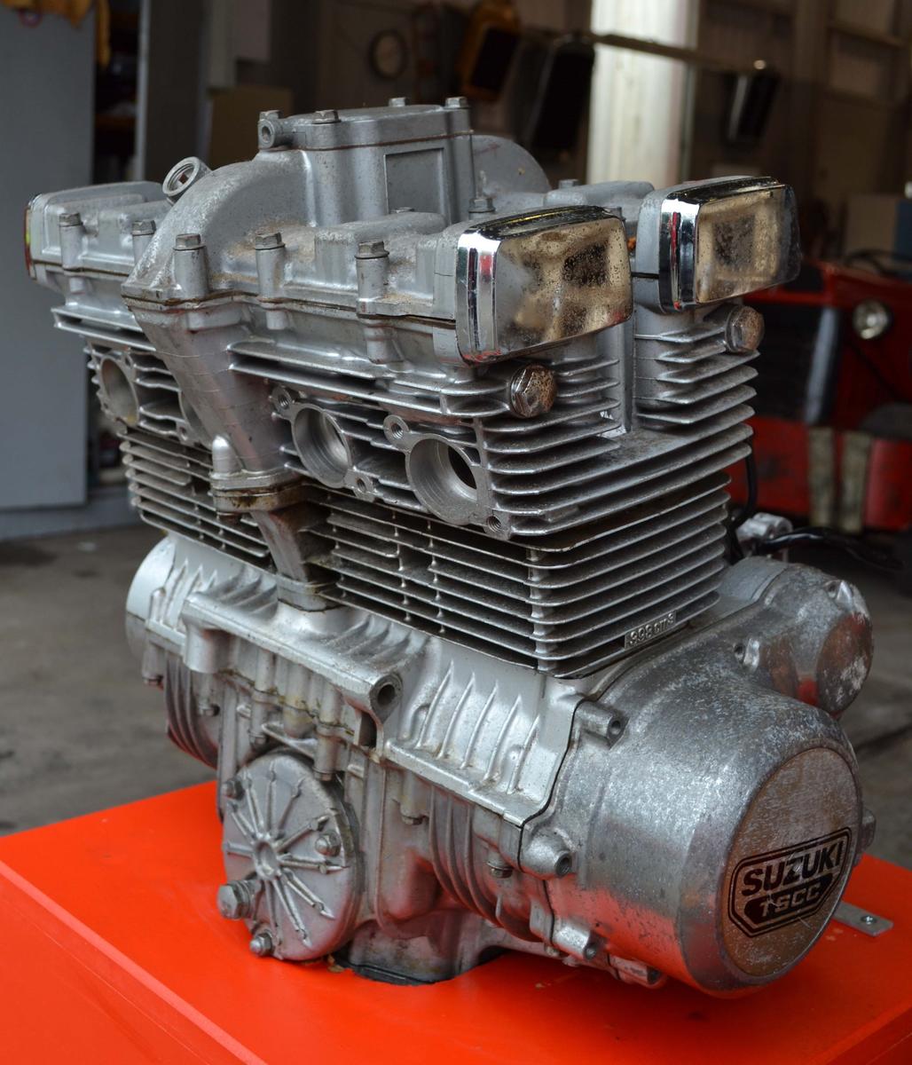 Motorcycle Engine [Suzuki] - Museum of Transport and Technology, New ...